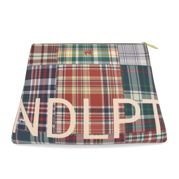 Roomy Leather Project Bag, HANDBOOK PLAID – The Preppy Podcast | Shop ...